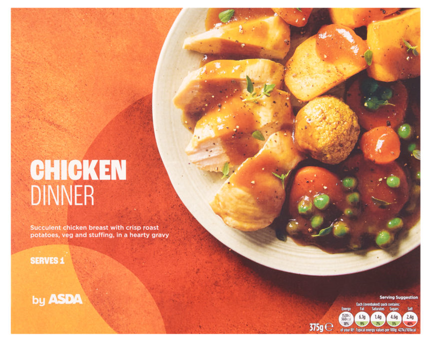 Milk, Egg & Barley (Gluten) Alert - ASDA Chicken Dinner | Anaphylaxis ...