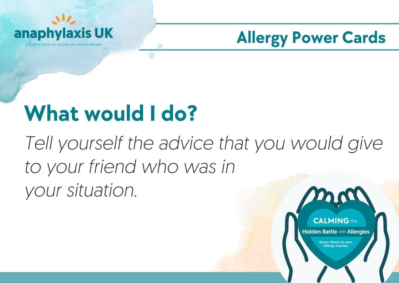 Coping strategies for allergy-induced anxiety | Anaphylaxis UK